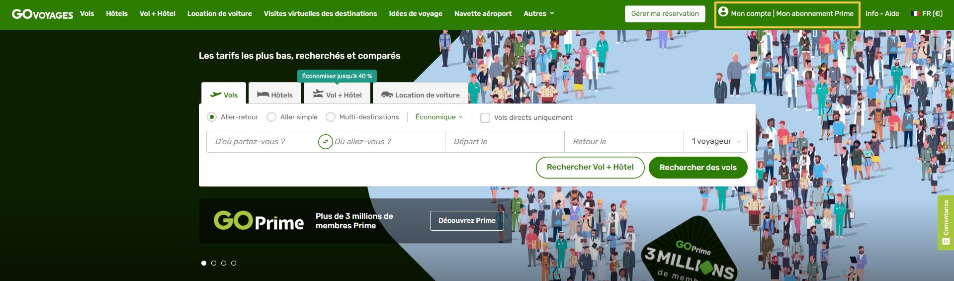 Comment résilier votre abonnement GO Prime - GO Voyages